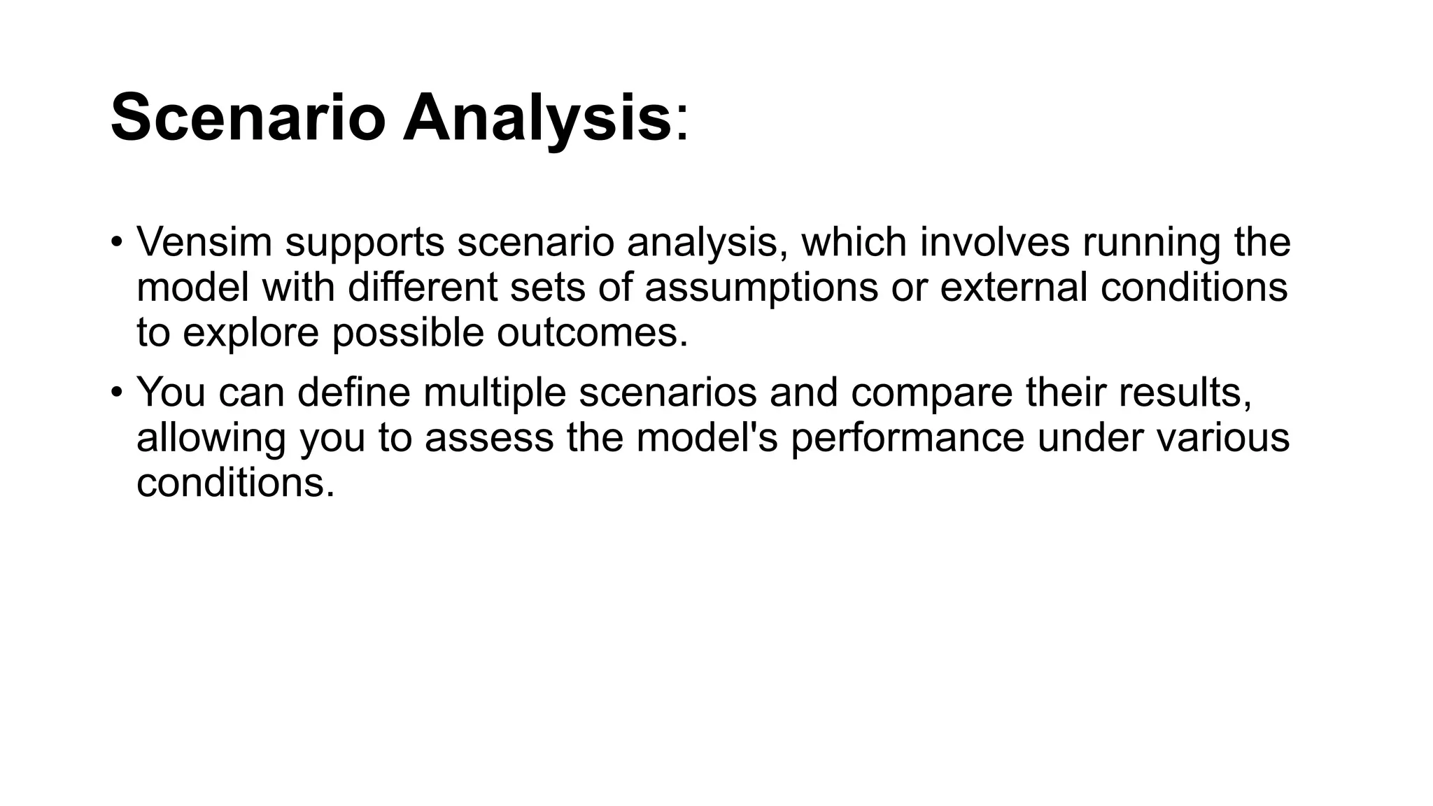 Vensim Model Packages Detailed Information | PPTX