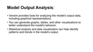 Vensim Model Packages Detailed Information | PPTX