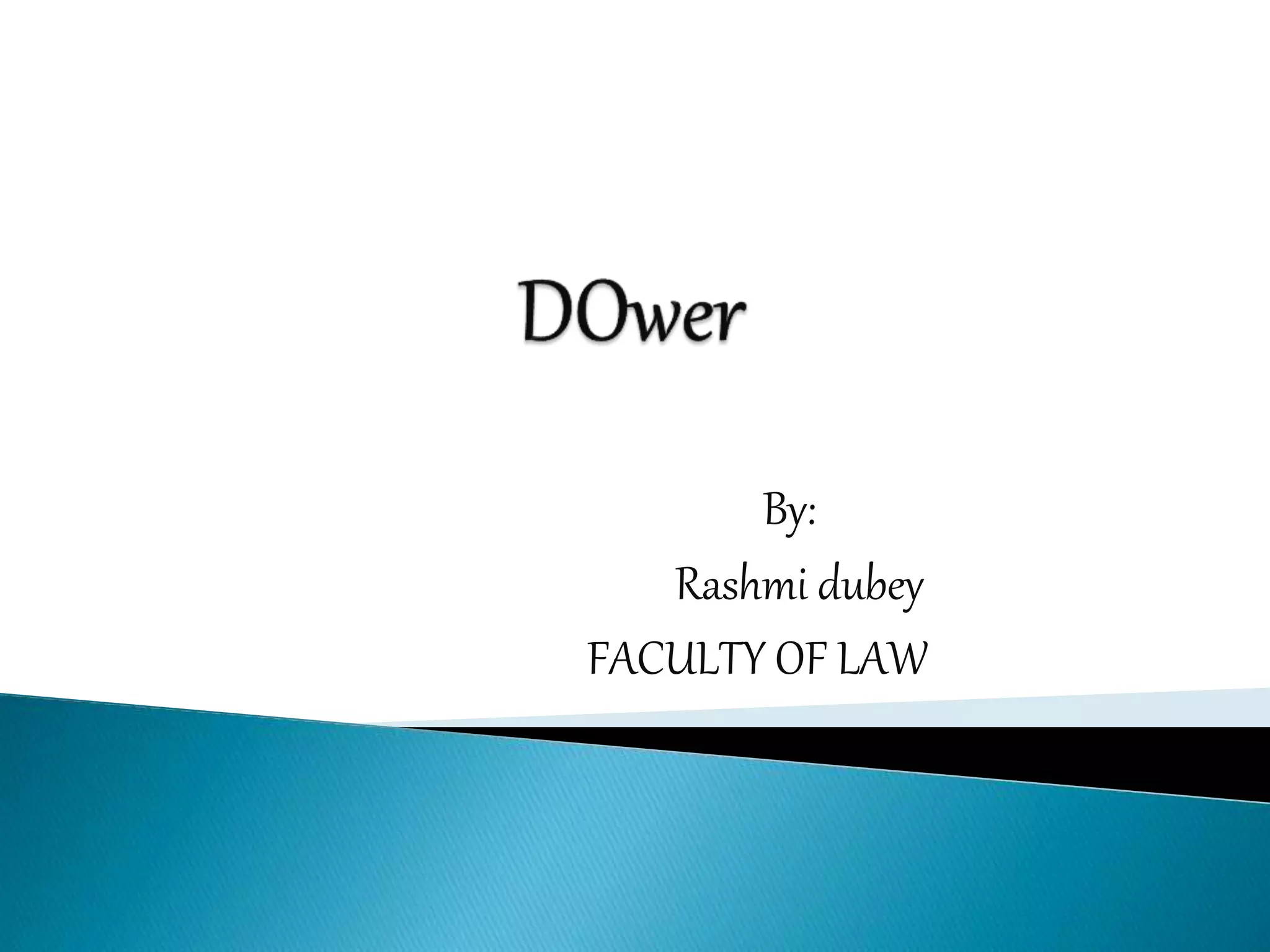 Dower | PPT