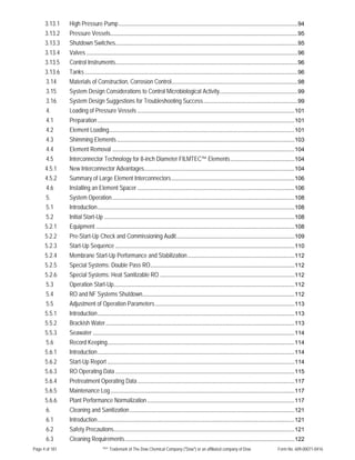 Water treatment Dow guide | PDF