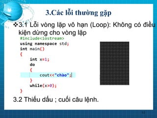 Bài 4: Cau truc Vong lap do while (tiếp theo) | PPT
