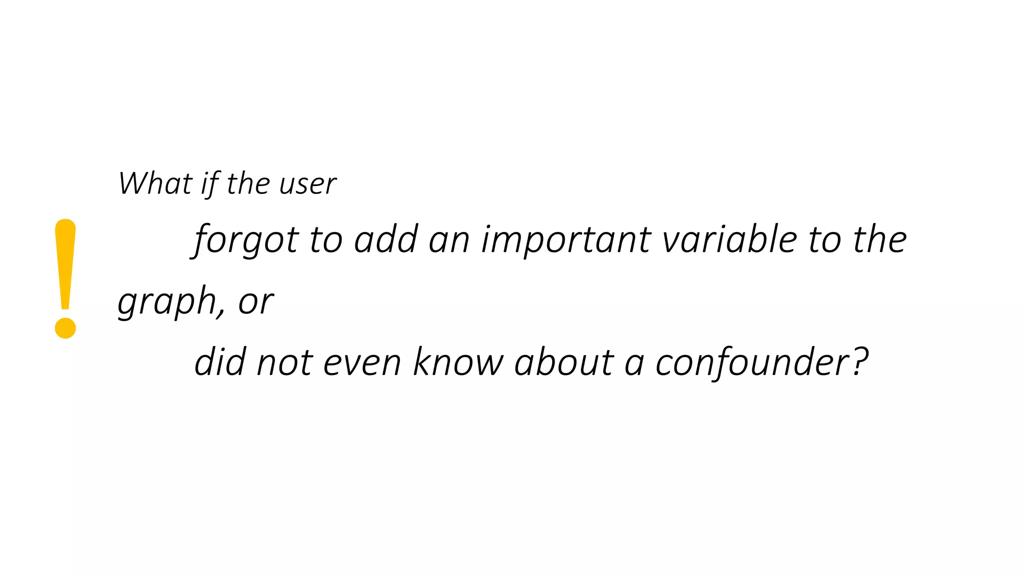 DoWhy Python library for causal inference: An End-to-End tool | PPT