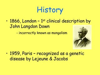 Down Syndrome Child | PPT