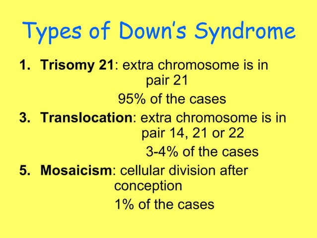 Down Syndrome Child | PPT | Genetics | Science