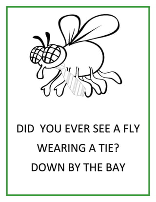 Down By The Bay Picture Cards