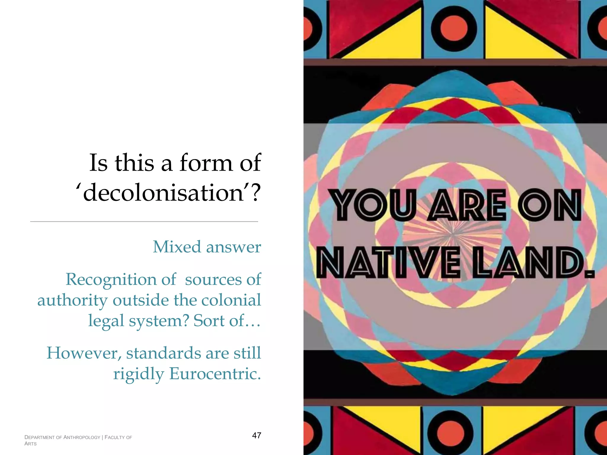 Decolonisation (from Introduction to Anthropology: Identity and ...