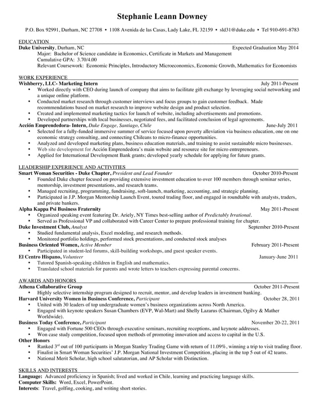 Stephanie Downey\'s Resume | PDF