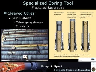 Downhole Coring and Sampling, pumpsandpipesmdhc | PPT