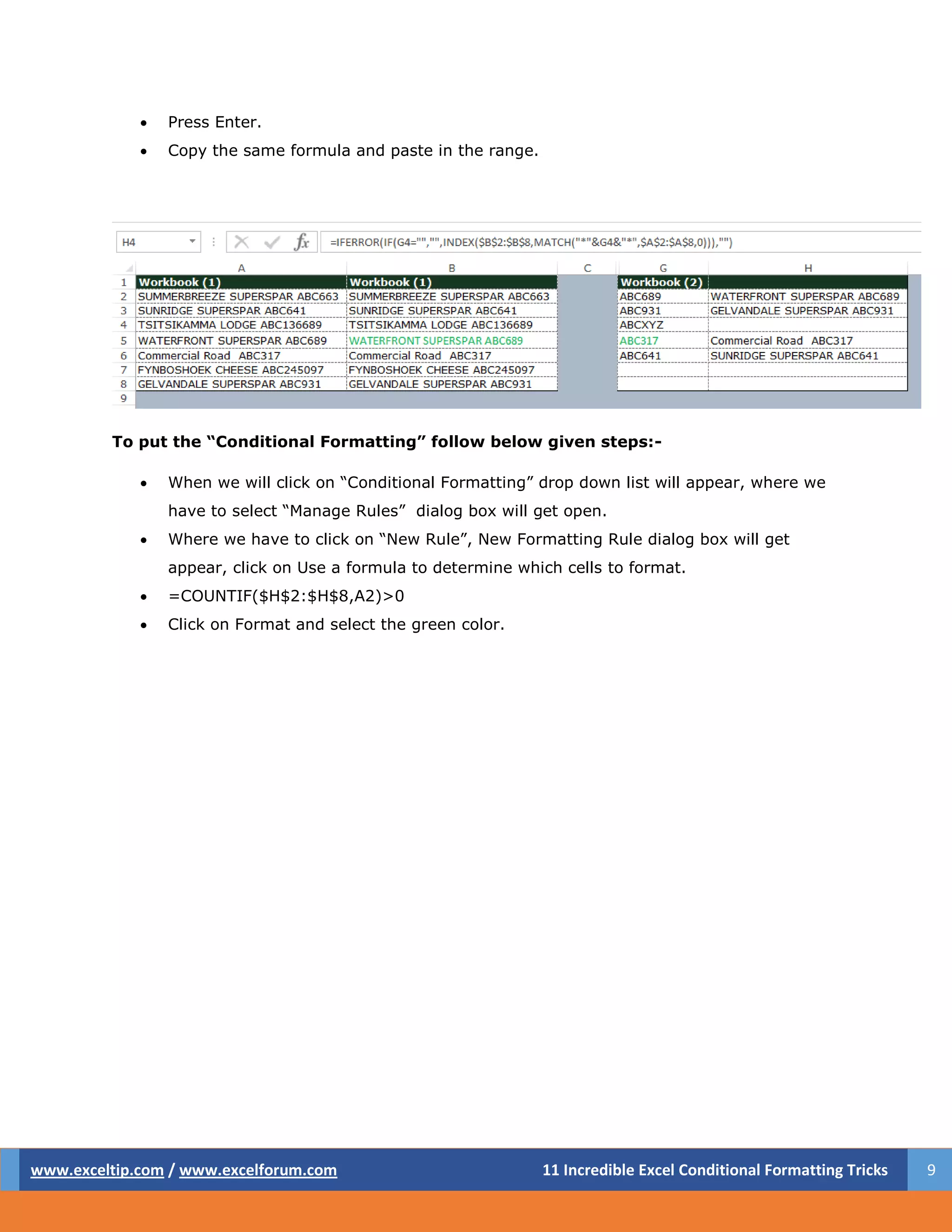Download 11-incredible-excel-conditional-formatting-tricks | PDF