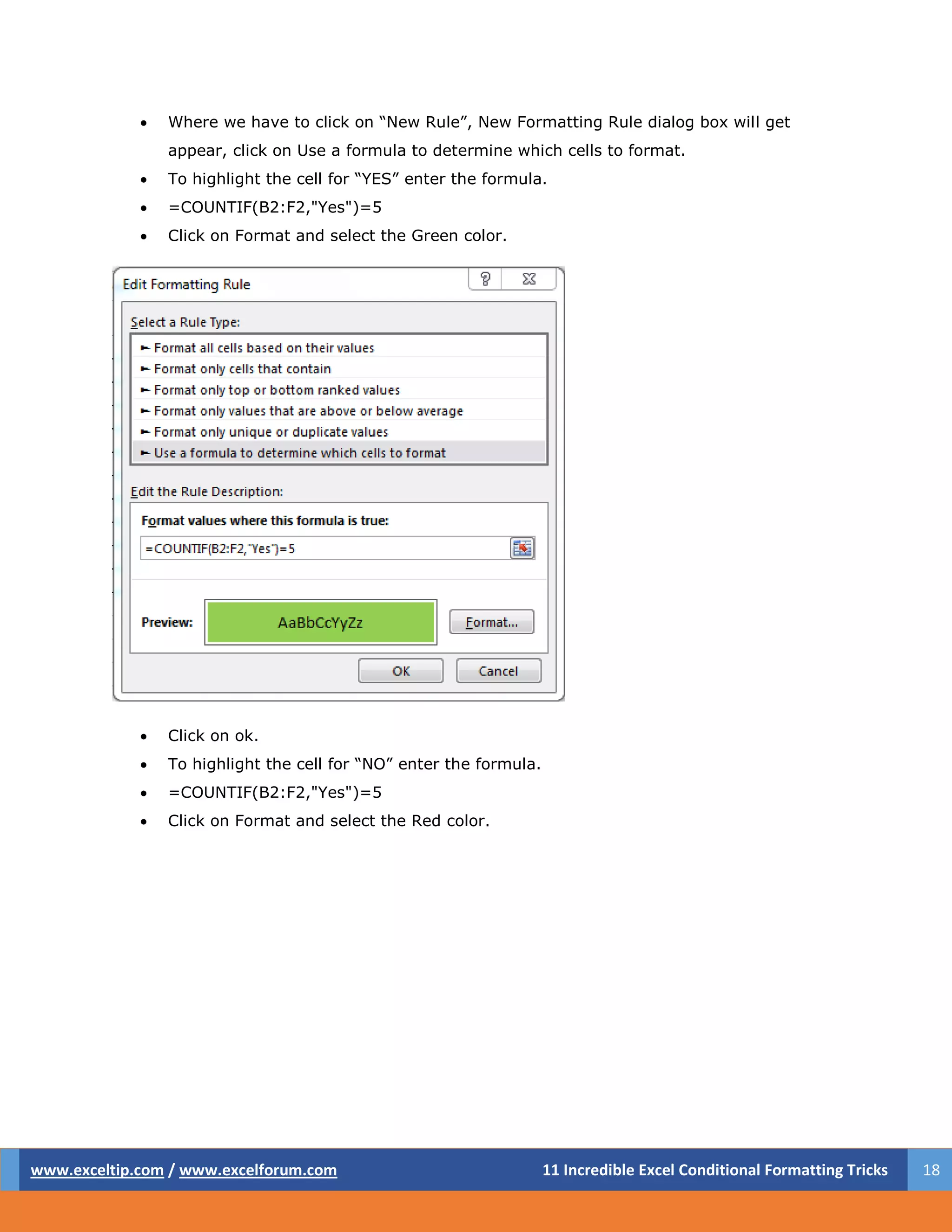 Download 11-incredible-excel-conditional-formatting-tricks | PDF