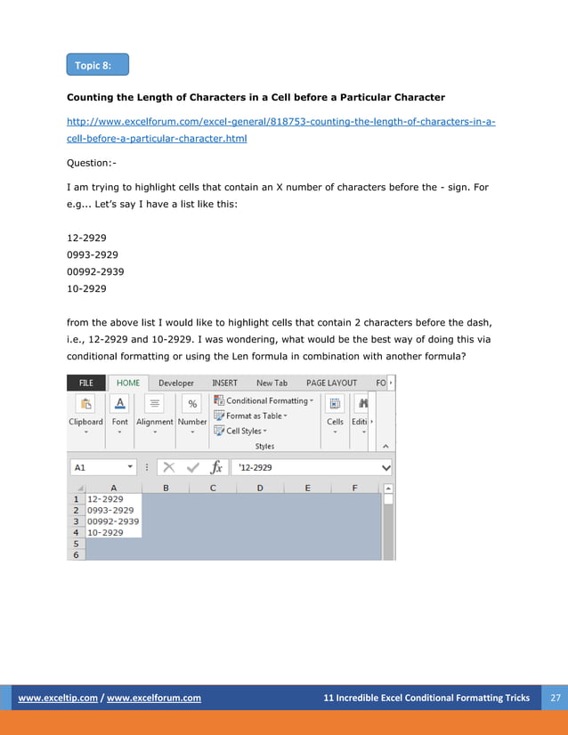 Download 11-incredible-excel-conditional-formatting-tricks | PDF