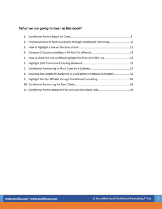 Download 11-incredible-excel-conditional-formatting-tricks | PDF
