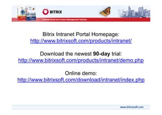 Bitirx Intranet product | PDF