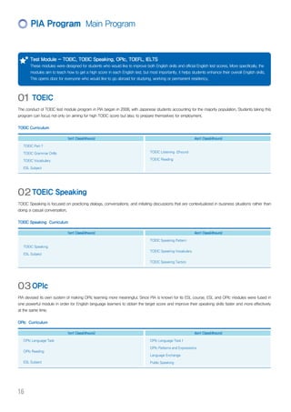 Brochure trường Anh ngữ PINES | PDF | Education industry | Industries