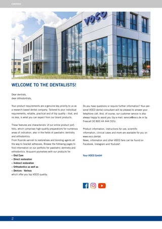 Voco Product Catalogue-DentaKNOX | PDF