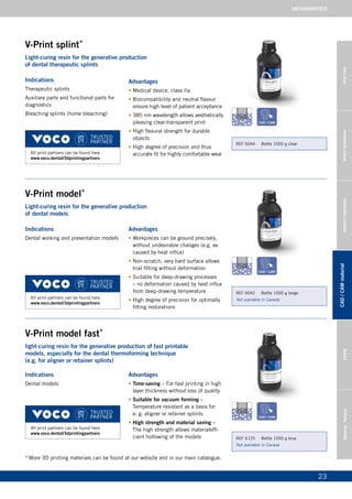 Voco Product Catalogue-DentaKNOX | PDF