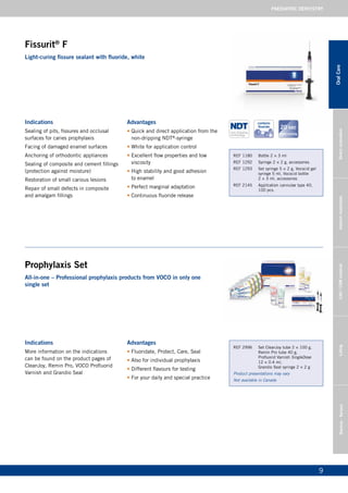 Voco Product Catalogue-DentaKNOX | PDF