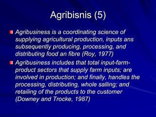 Agribisnis | PPT