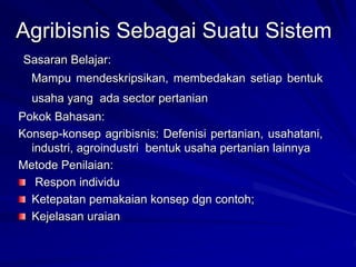 Agribisnis | PPT