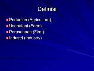 Agribisnis | PPT