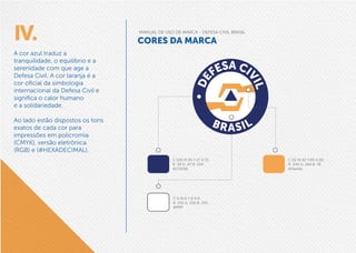 Manual de uso de marca - Defesa civil Nacional | PDF