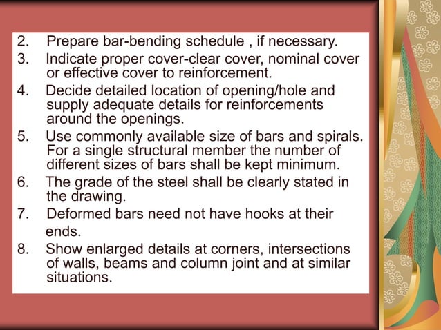 RCC detailing presentation Bis code Is 456.ppt