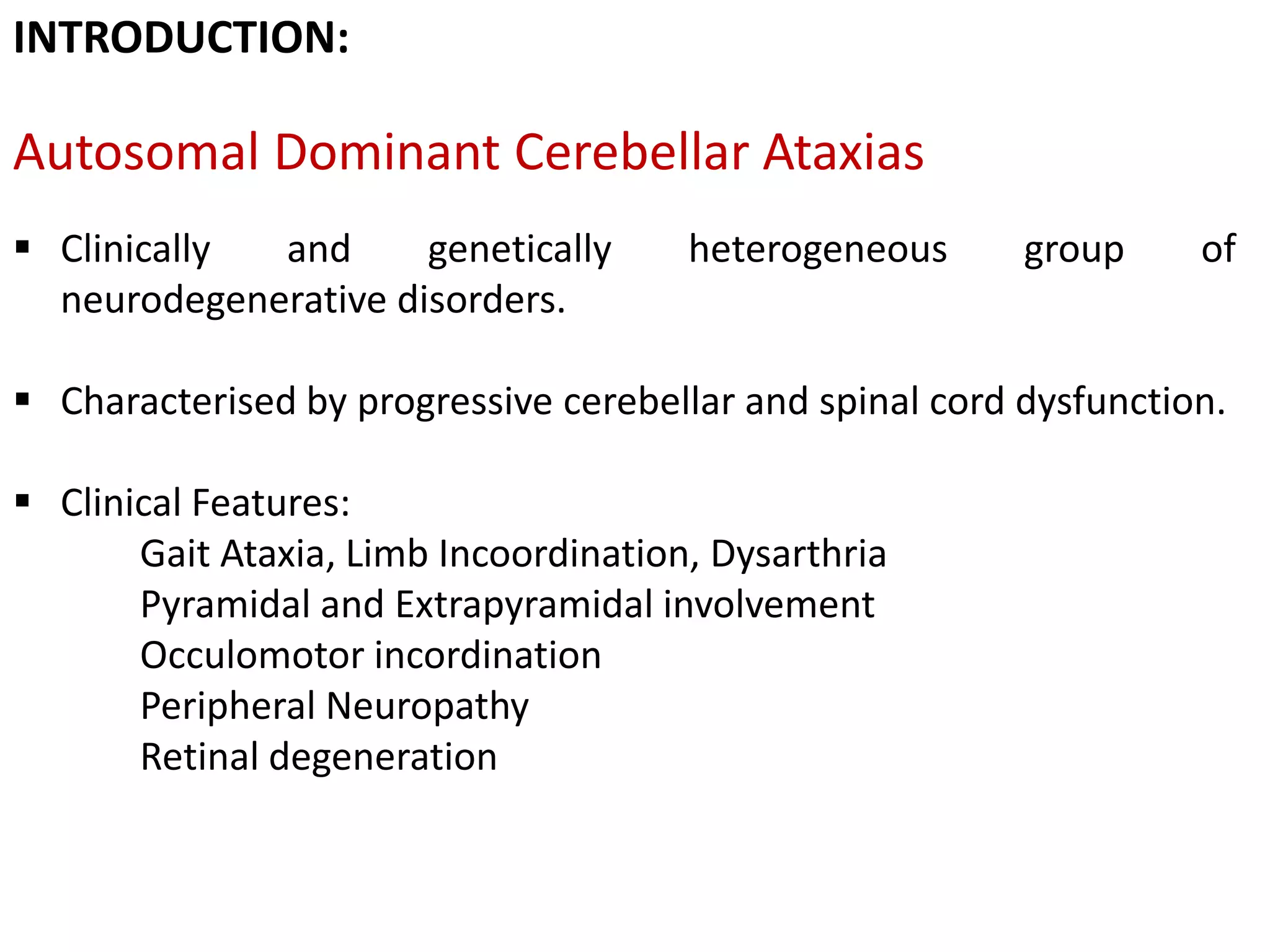 Approach to ataxia | PPTX | Physical Therapy | Wellness