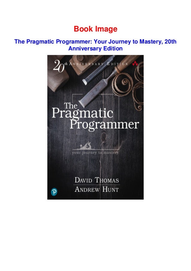 Download Books The Pragmatic Programmer Your Journey To Mastery 20t
