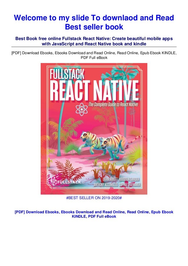 Download Fullstack React Native: Create beautiful mobile apps with ... Download Fullstack React Native: Create beautiful mobile apps with ...