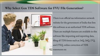 Simple Guide to Downloading and Generating FVU File Using Gen TDS Software | PDF