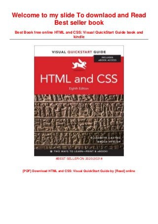 DOWNLOAD HTML and CSS: Visual QuickStart Guide PDF Full