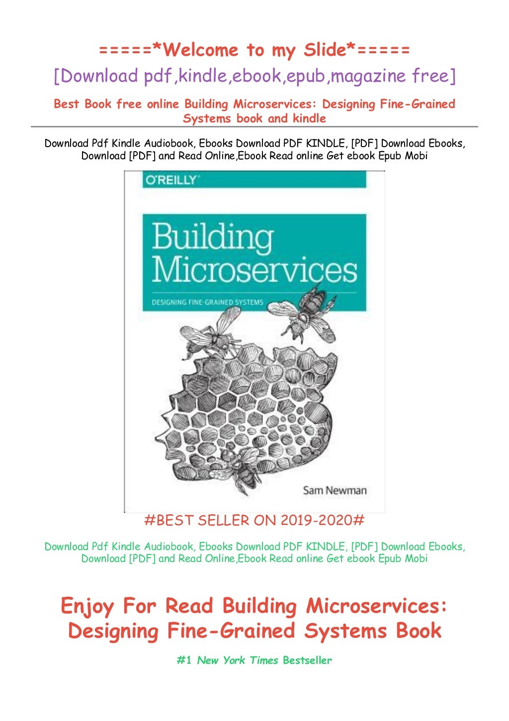 [DOWNLOAD IN ^>PDF (Building Microservices: Designing Fine-Grained ... [DOWNLOAD IN ^>PDF (Building Microservices: Designing Fine-Grained ...