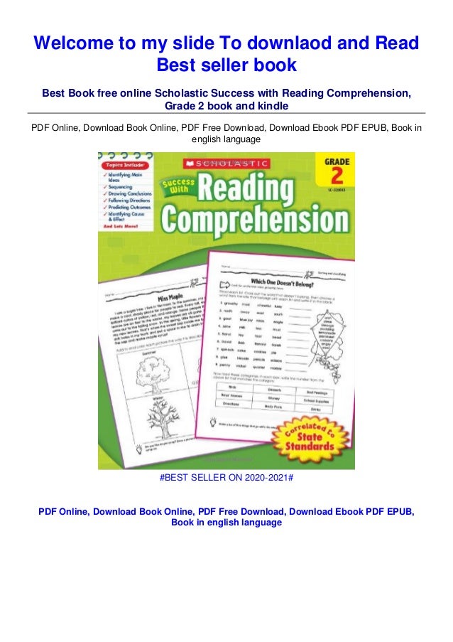 DOWNLOAD IN PDF Scholastic Success With Reading Comprehension Grade download-in-pdf-scholastic-success-with-reading-comprehension-grade