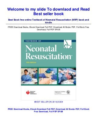 [DOWNLOAD IN ~!PDF (Textbook of Neonatal Resuscitation (NRP)) #*BOOK ...