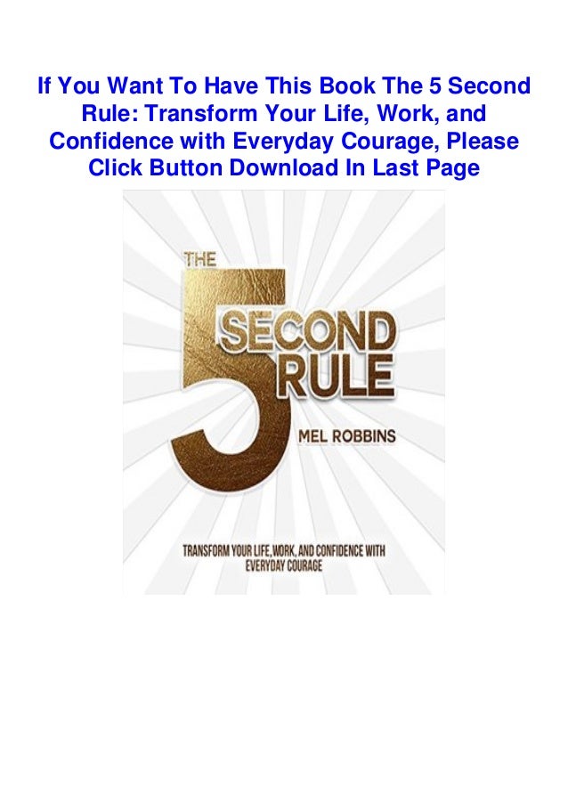5 Second Rule Book Pdf - Https Www Cyaindustries Com Sites Default ...