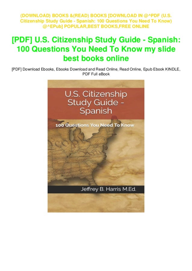 PDF Télécharger 65/20 citizenship questions spanish Gratuit PDF ...