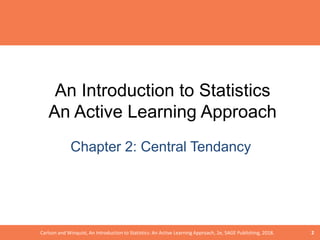 Introduction to Statistics An Active Learning Approach 2nd Edition by ...