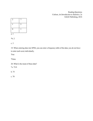 Introduction to Statistics An Active Learning Approach 2nd Edition by ...