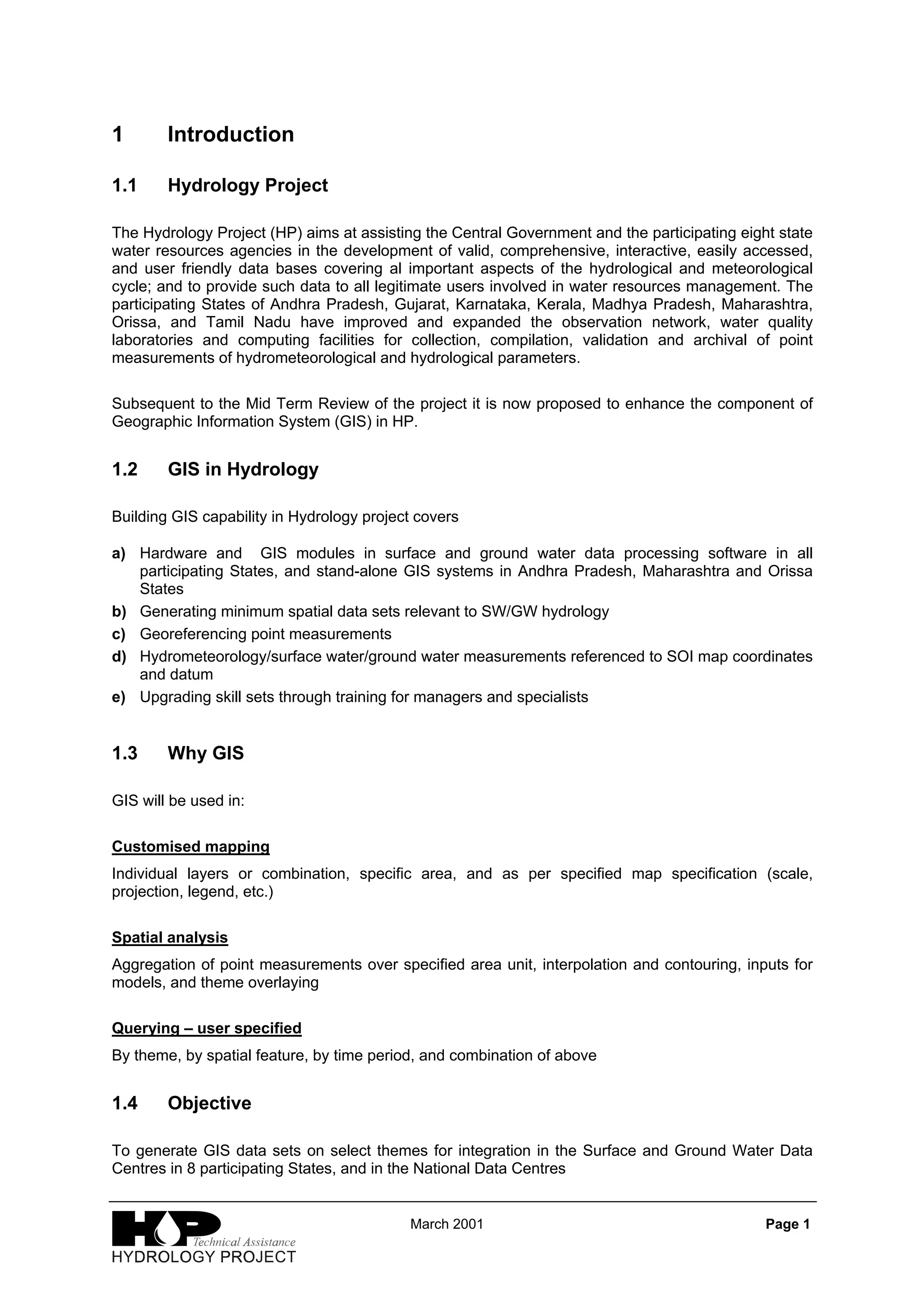 Download-manuals-gis-gis methodology-manual | PDF