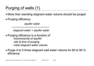 Download-manuals-ground water-training-14howtosamplegroundwater | PDF ...