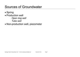 Download-manuals-ground water-training-14howtosamplegroundwater | PDF ...