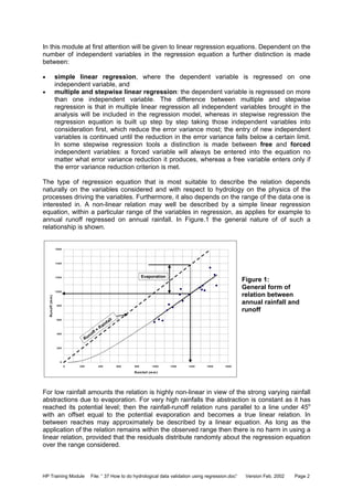 Download-manuals-surface water-waterlevel-37howtodohydrologicaldatavalidationusingregression | PDF
