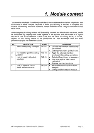 Download-manuals-water quality-wq-training-10howtomeasuresolids | PDF