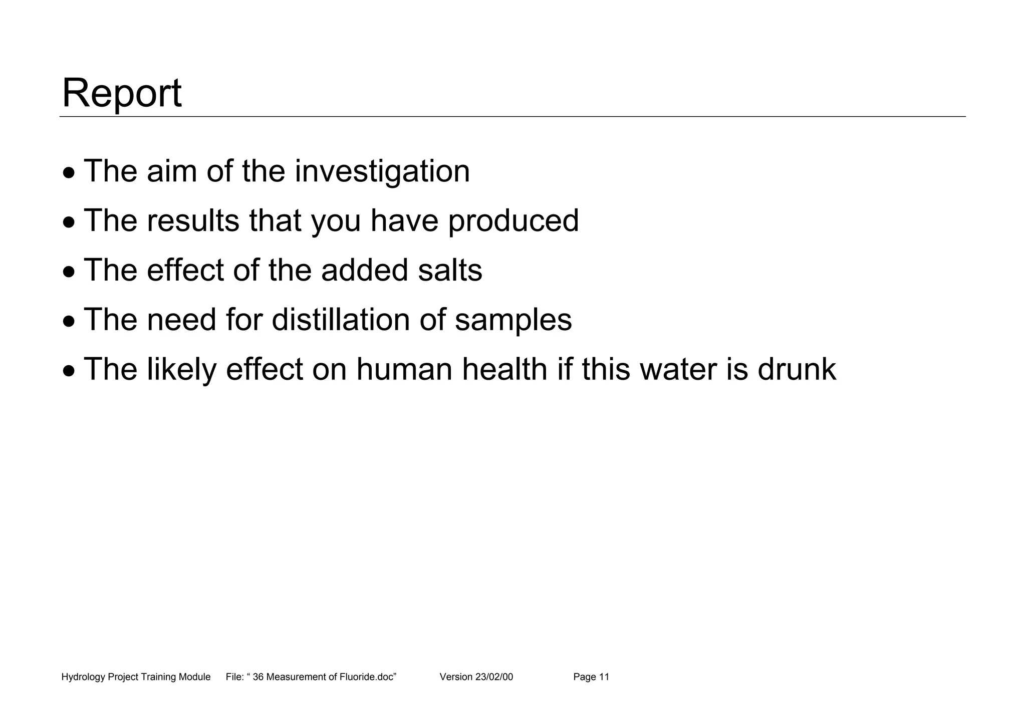 Download-manuals-water quality-wq-training-36measurementoffluoride | PDF