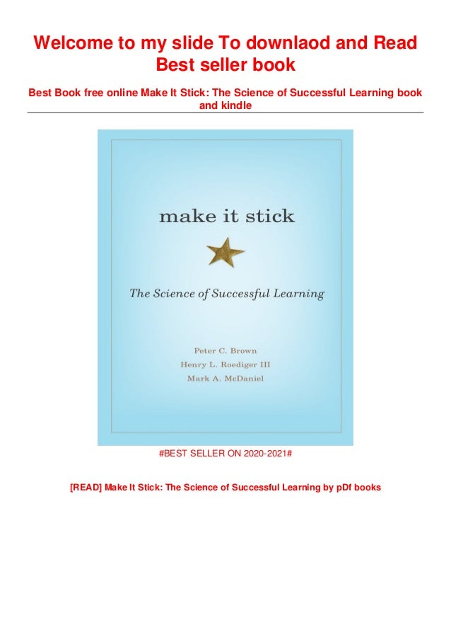 Make It Stick Book Pdf Download Download The Ten Minute Trainer 150