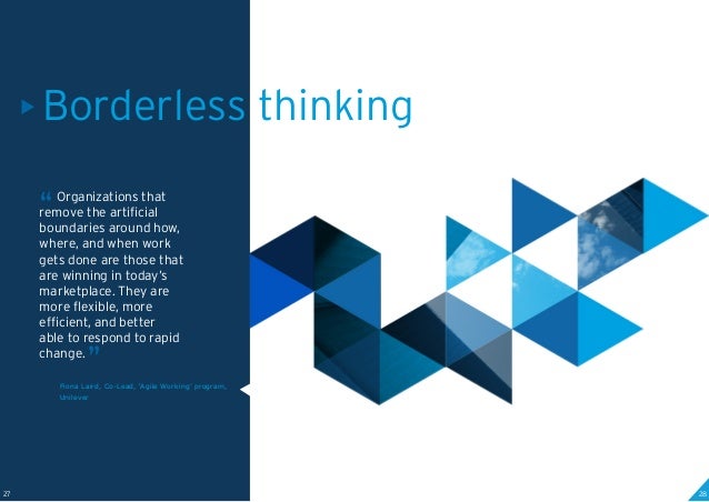 The Borderless Workplace: The critical 4 capabilities for the new wor…