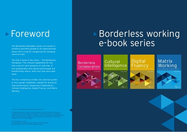The Borderless Workplace: The critical 4 capabilities for the new wor…