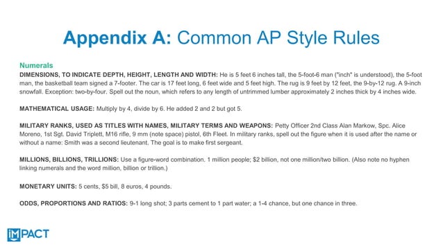 Downloadable style guide | PPT