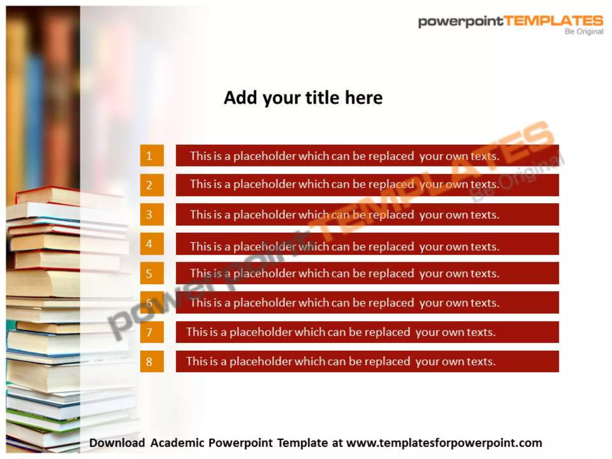 Academic Powerpoint Template - Templates For PowerPoint | PPTX