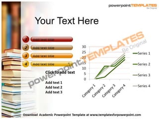 Academic Powerpoint Template - Templates For PowerPoint | PPT